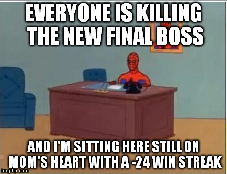 Spider man at his desk - Imgflip