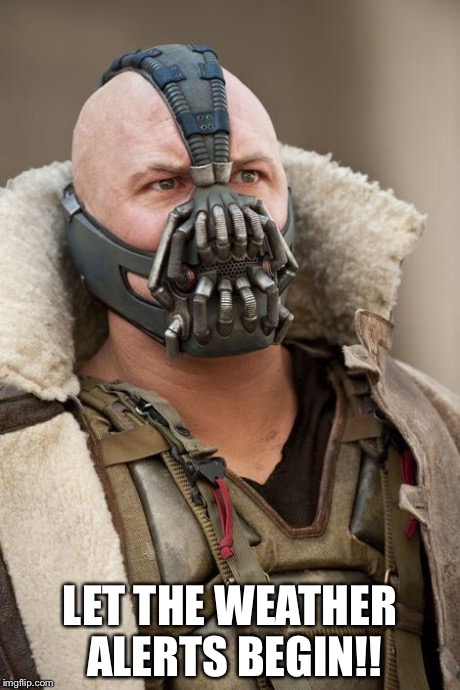 Bane's winter problems! - Imgflip