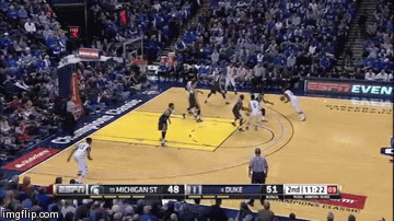 Image tagged in gifs,justise winslow,duke - Imgflip