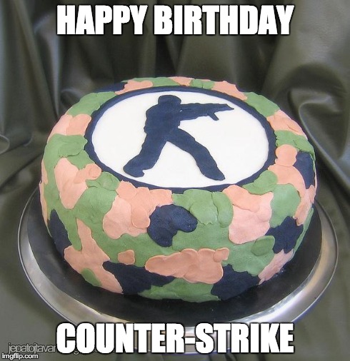Counter Strike Birthday Memes CSGO Global Elite Meme 10 Year Birthday
