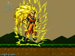 ssj3 goku gif - Imgflip
