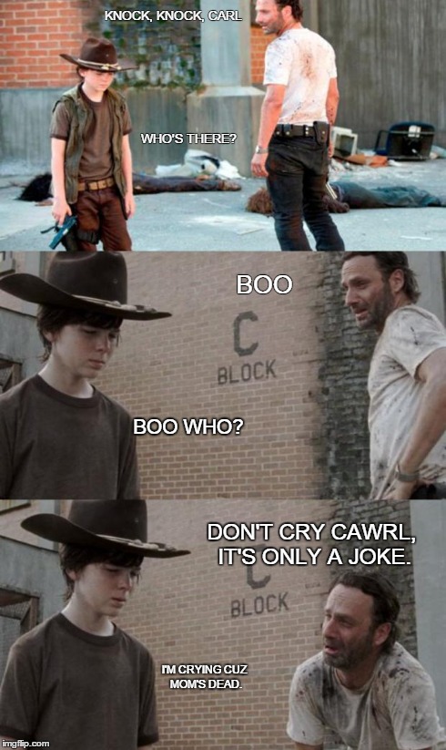 Rick tries to lighten the mood... - Imgflip