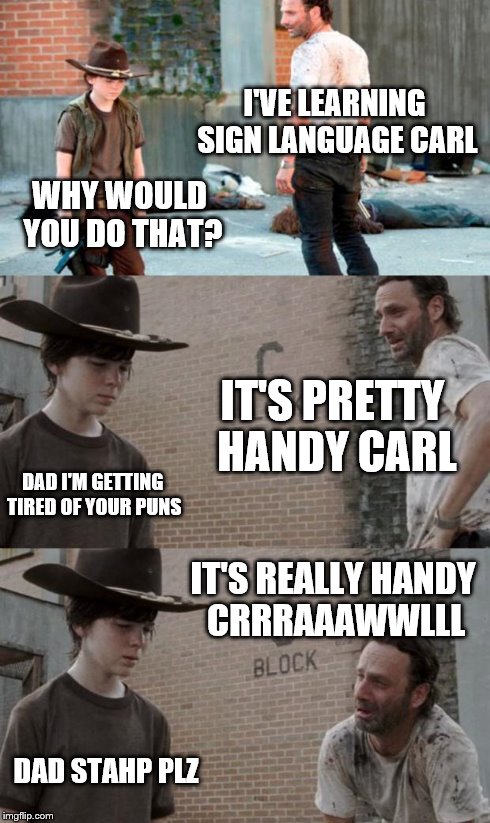 Rick and Carl 3 Meme - Imgflip
