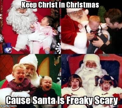Freaky Santa - Imgflip