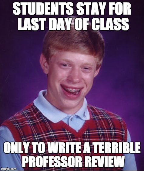 Bad Luck Brian Meme - Imgflip