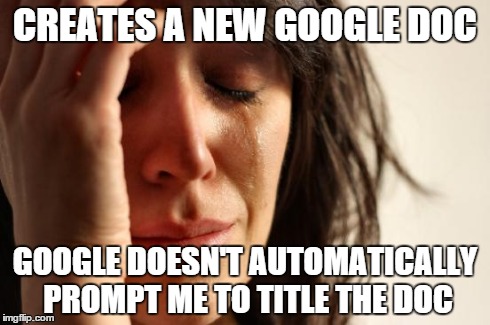 First World Problems Meme - Imgflip