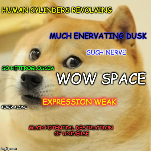 Doge Meme | Transatlantic Avant Garde Modernisms
