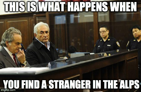 DSK in court - Imgflip