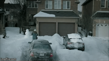 Damn snow and who loves him!!! - Imgflip