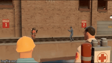 Spy VS Pyro - Imgflip