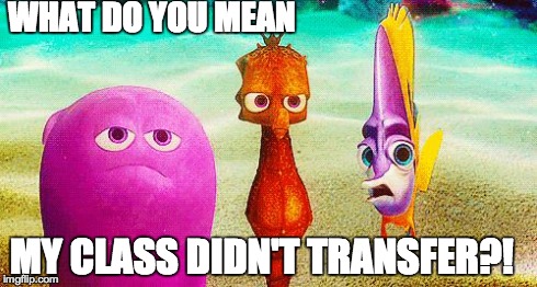 Image tagged in doesn't transfer,school - Imgflip