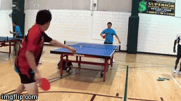 crazy ping pong backhand - Imgflip