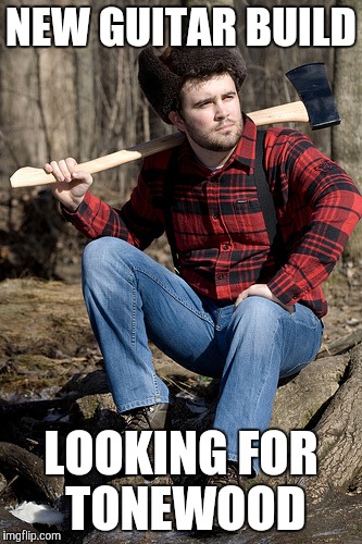 Solemn Lumberjack Meme - Imgflip