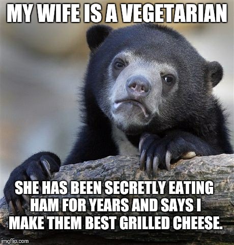 Confession Bear Meme - Imgflip