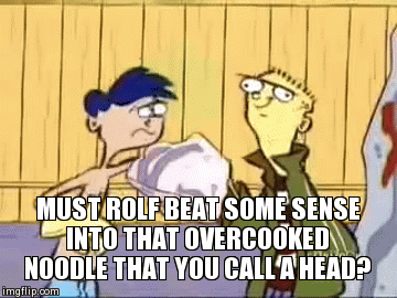 Ed Edd N Eddy Rolf Gif