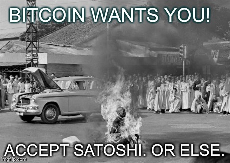 Image tagged in i trust in satoshi - Imgflip
