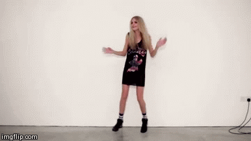 Cara's mad dance moves - Imgflip