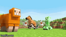 party animals! - minecraft - Imgflip