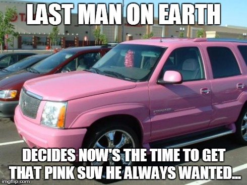 Pink Escalade Meme - Imgflip