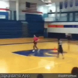 Failed Trampoline Dunk - Imgflip