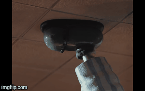 that foot loosening another ceiling tile though XD - Imgflip