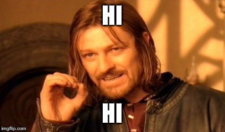 One Does Not Simply Meme - Imgflip