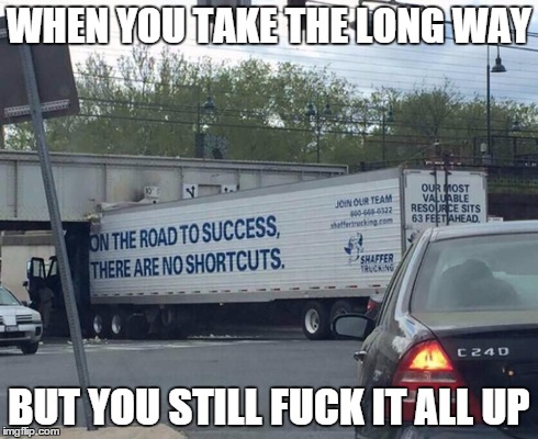 road to success - Imgflip