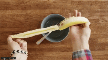 How quickly mash banana - Imgflip