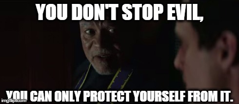 Image tagged in you don't stop evil - Imgflip