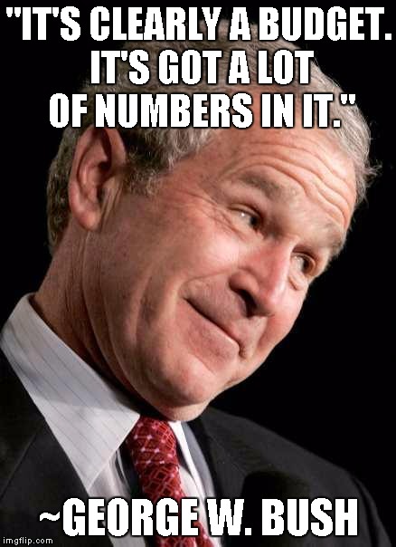 George Bush Blame - Imgflip
