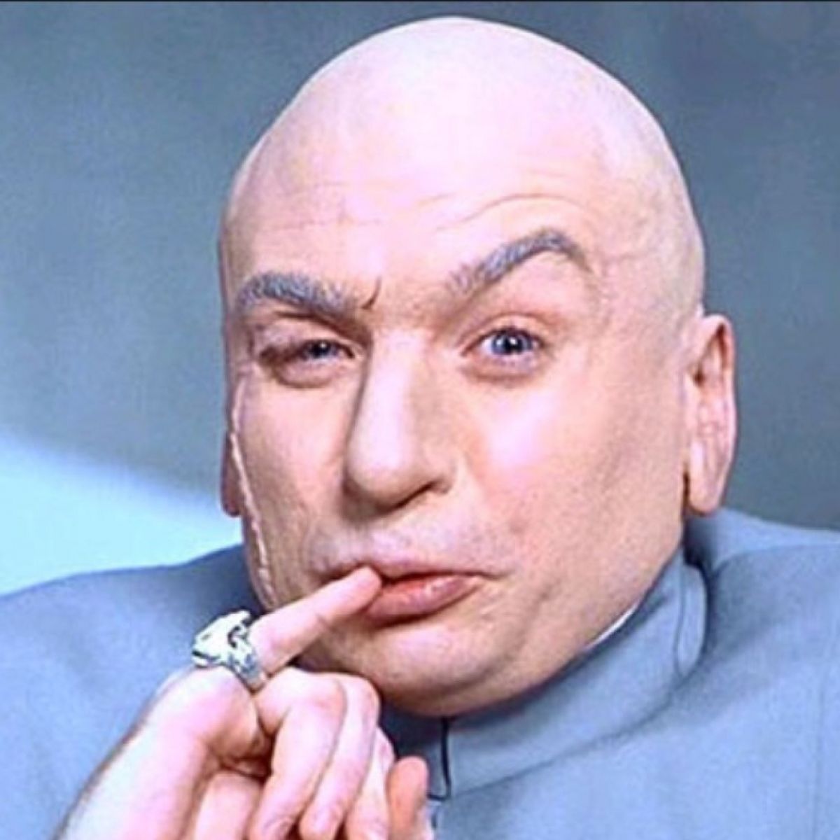 Dr Evil Pinky Blank Template Imgflip