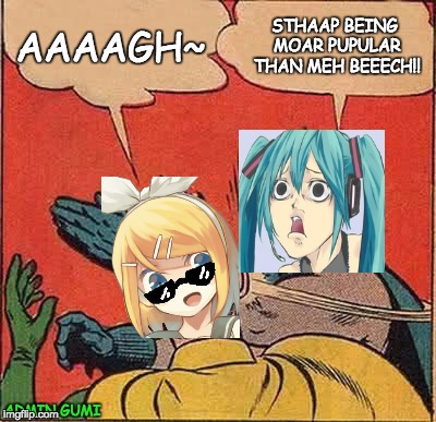 Rin and Miku - Imgflip