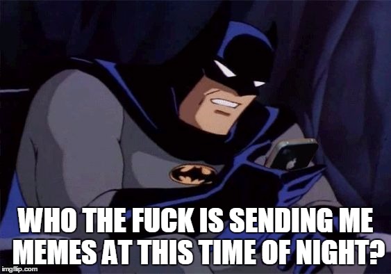 Batman on iPhone - Imgflip