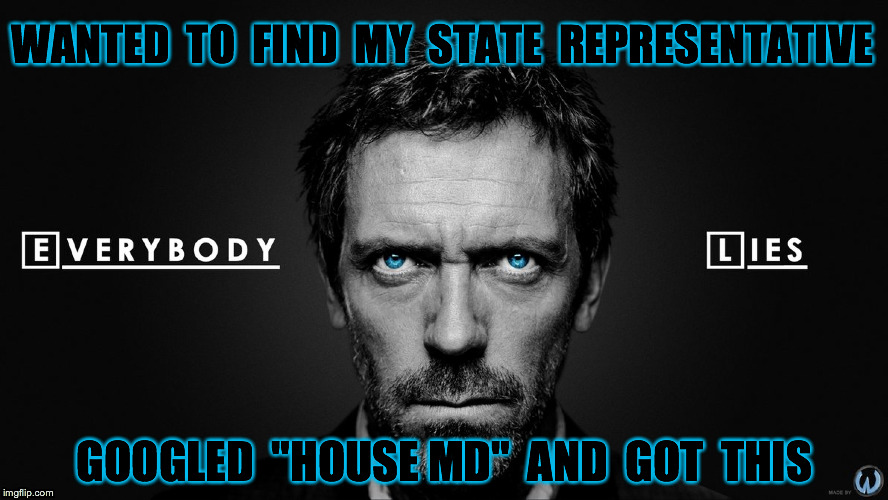 This is what I get for using Google to get involved in government ...