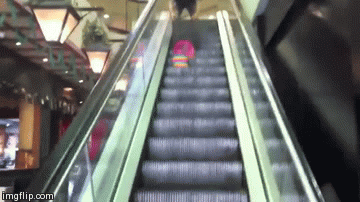 Slinky Escalator - Imgflip