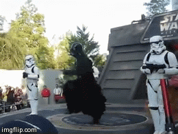 starwars darth vader storm troopers dance routine - Imgflip