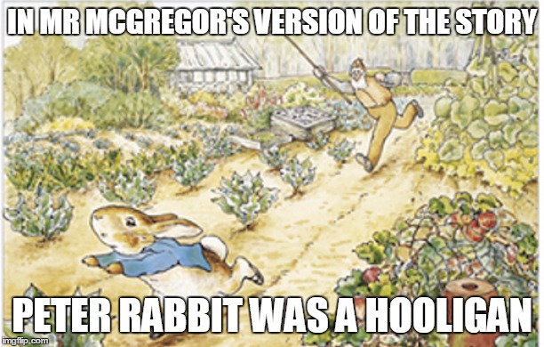 Image tagged in peter rabbti - Imgflip