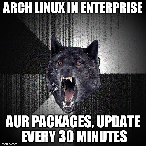 Arch : r/linuxmemes