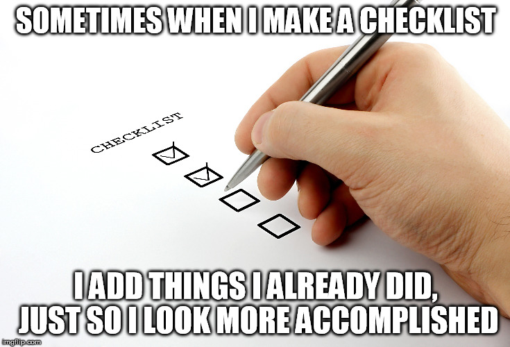 Checklist Memes GIFs Imgflip