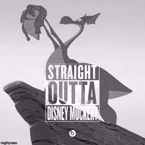 Straight Outta Disney Mockery (QfC Variant) - Imgflip