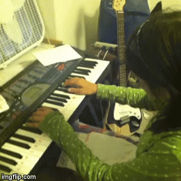 Me playing mayday parade on piano - Imgflip