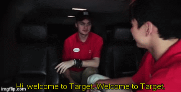 welcome to target - Imgflip
