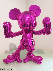 Freaky Mickey Mouse Sculpture - Imgflip