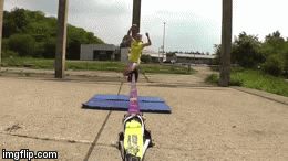 Slackline jumping - Imgflip