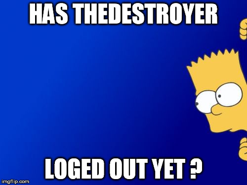 Bart Simpson Peeking Meme - Imgflip