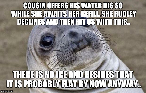 Awkward Moment Sealion Meme - Imgflip