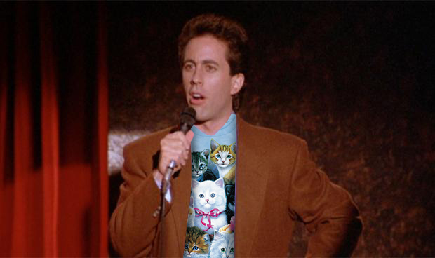 Cat Jerry Seinfeld Blank Template Imgflip