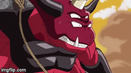 Beerus tanks fire blast - Imgflip