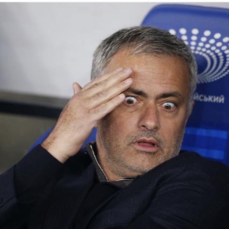 Shocked Mourinho Blank Template Imgflip