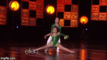 ellen's salsa dancers - Imgflip